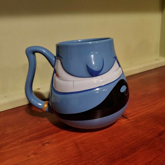 Disney | Dining | Aladdin Genie Face Lamp Mug Ceramic Coffee Cup ...